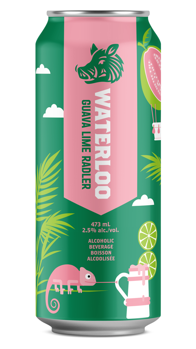Products » Waterloo Brewing » Waterloo Guava Lime Radler « Carlsberg Group