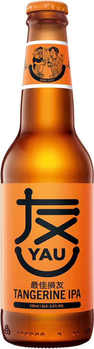 Products » HK Yau » JOY GUY SUEN YAU Tangerine IPA « Carlsberg Group