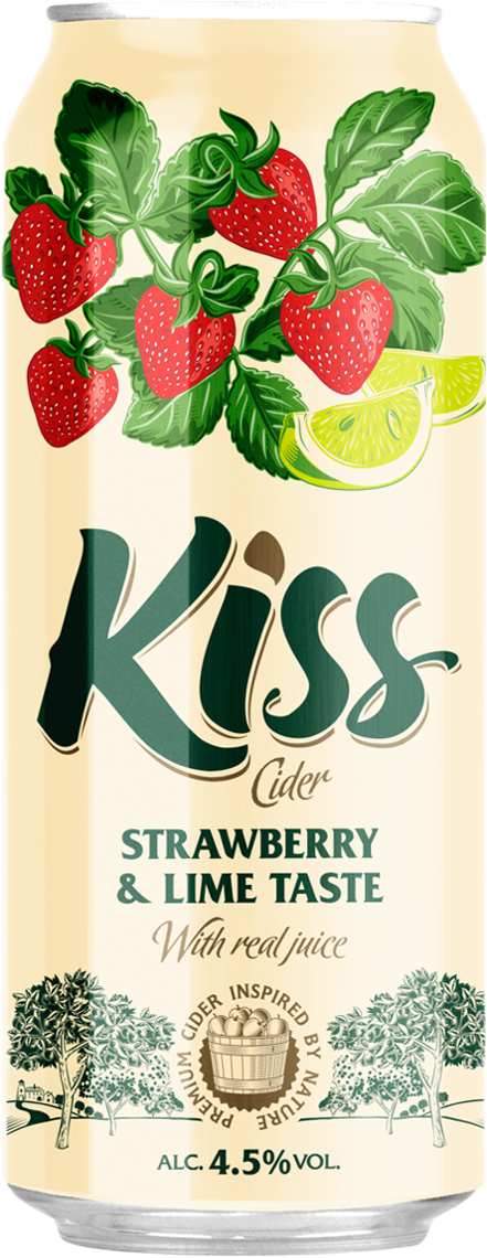 Products » Kiss » Kiss Strawberry Lime « Carlsberg Group