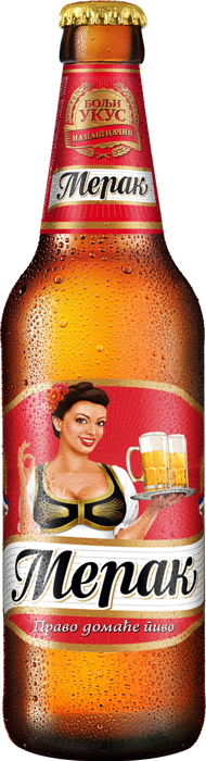 Merak Pivo Logo PIVO MERAK 0.5L PB