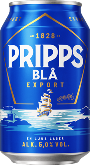 Products » Pripps Blå » Pripps Blå Export « Carlsberg Group